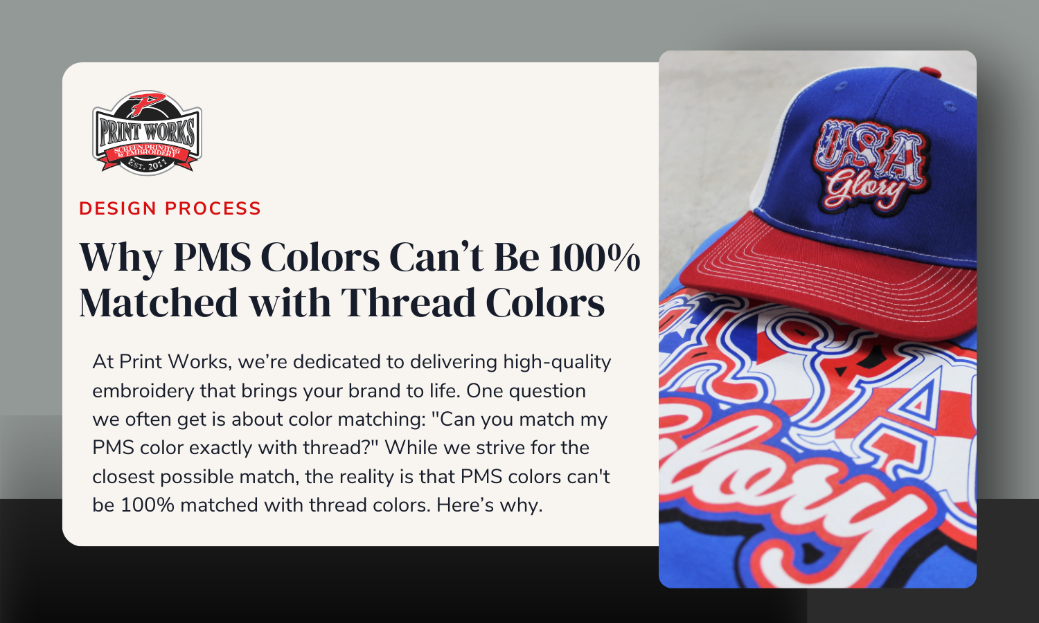 PMS vs. Thread Colors: Why They Differ & How to Get the Best Match ...
